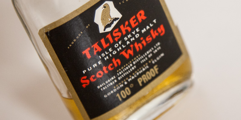 Talisker Pure Highland Malt 100 Proof Red Cap 57% | Viskikonttori
