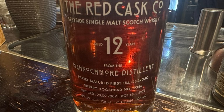 Mannochmore 12 yo 2009/2022, The Red Cask Company 55% | Viskikonttori